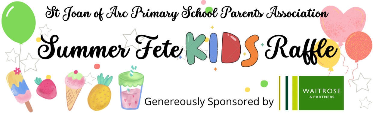 Summer Fete Grand Raffle – St Joan of Arc School Parents Association